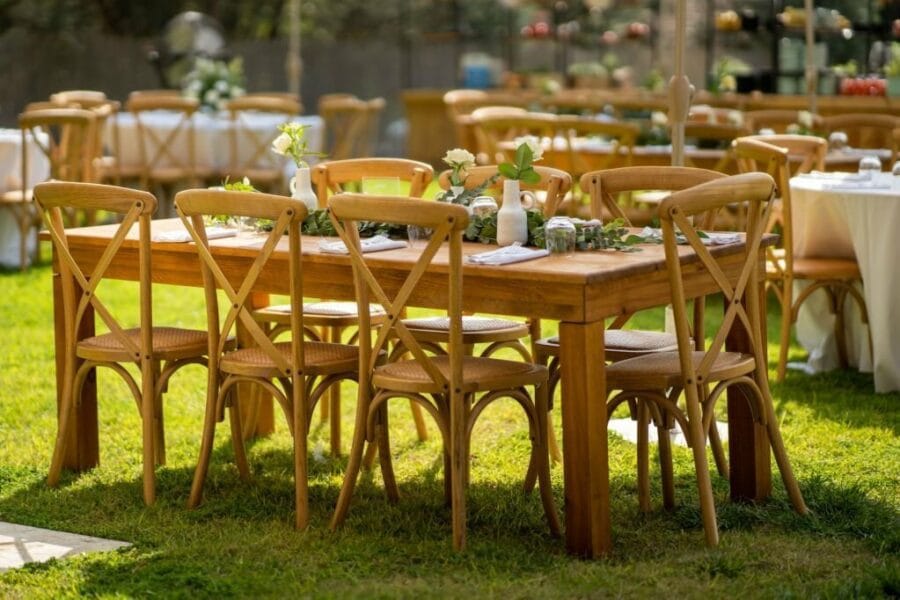 Elegant Cross Back Chairs For Rent Dubai | Affordable Price - Qureshi ...