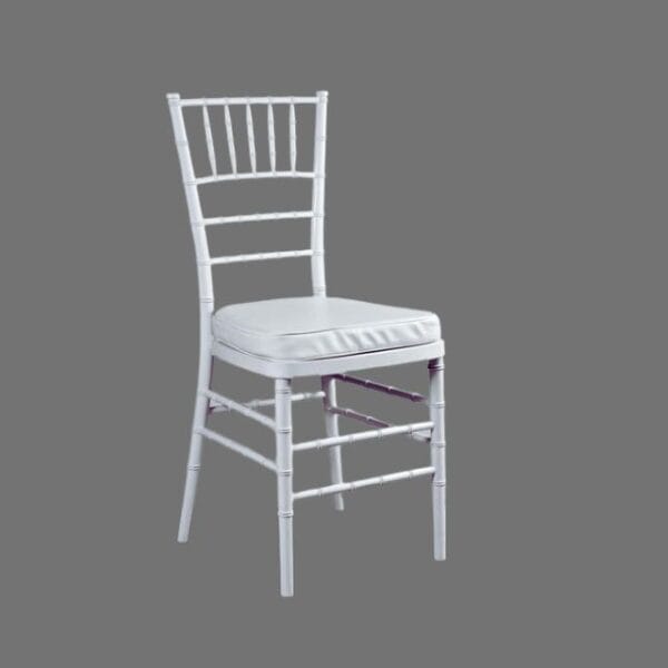 White Chair For Rent in Dubai Abu Dhabi And UAE